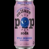 Culture Pop 12 Fl Oz Wild Berries Basil & Lime Probiotic Soda | SIMPLE ...